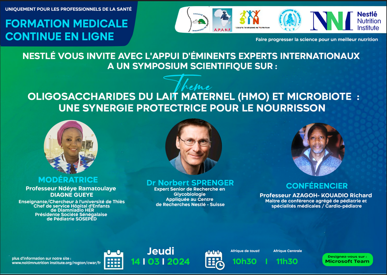 OLIGOSACCHARIDES DU LAIT MATERNEL (HMOS) ET MICROBIOTE: UNE SYNERGIE ...