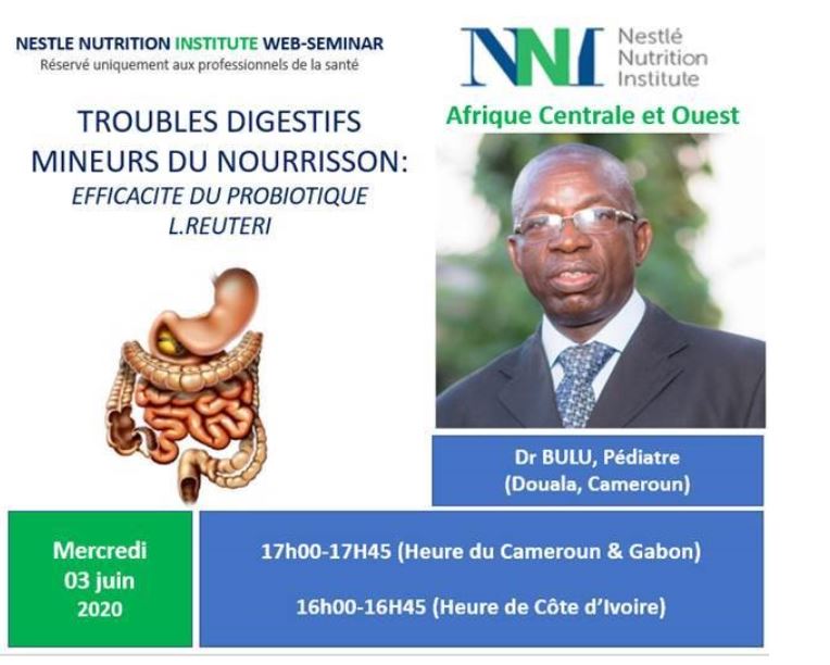 Webinar: Troubles digestifs mineurs du nourrisson: Efficacité du ...